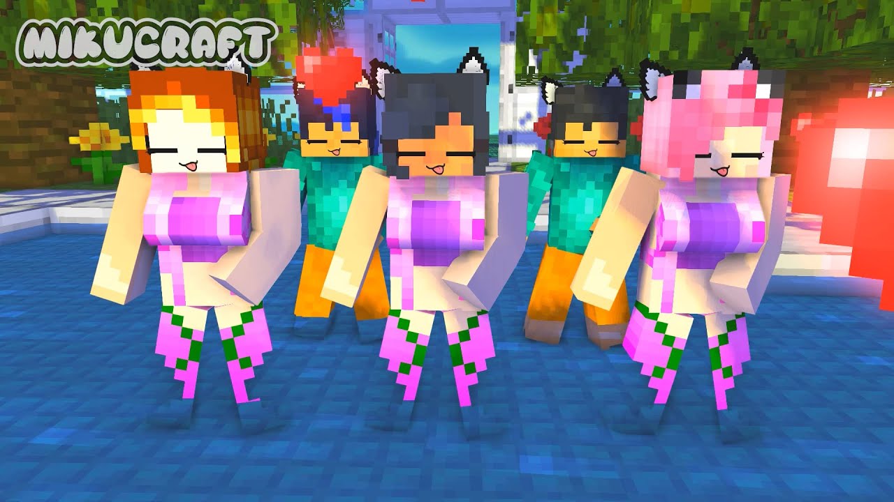 Simple Dimple Mermaid Aphmau and Friends – Minecraft Animation - YouTube