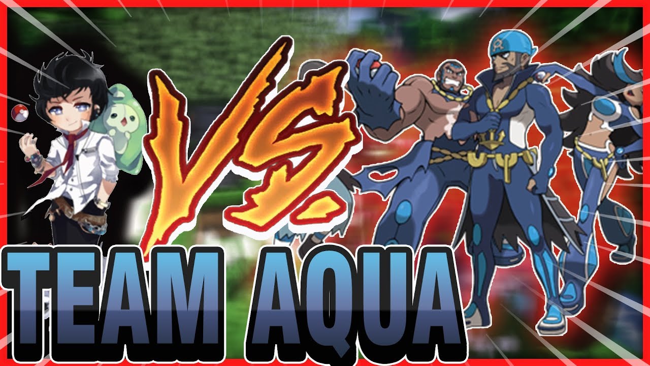Pixelmon FR Hoenn - Ep 5 : La Team Aqua | MOD Pokemon Minecraft - YouTube