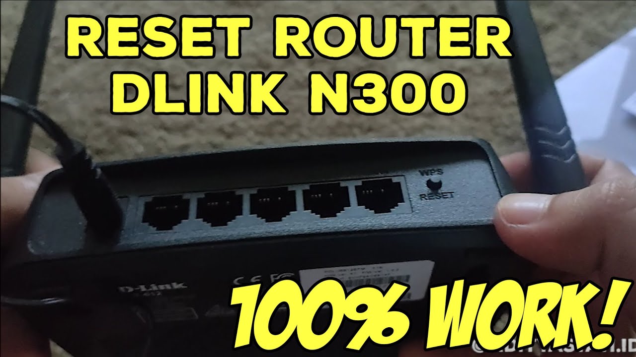 Cara Reset Router D Link N300 DIR 612 YouTube cara-reset-router-d-link-n300-dir-612-youtube