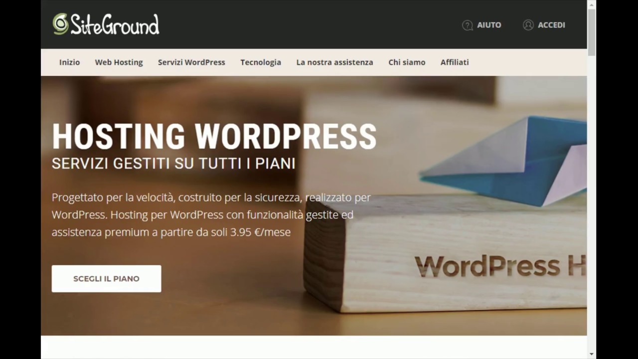 Creazione blog WordPress da zero (TUTORIAL) - YouTube