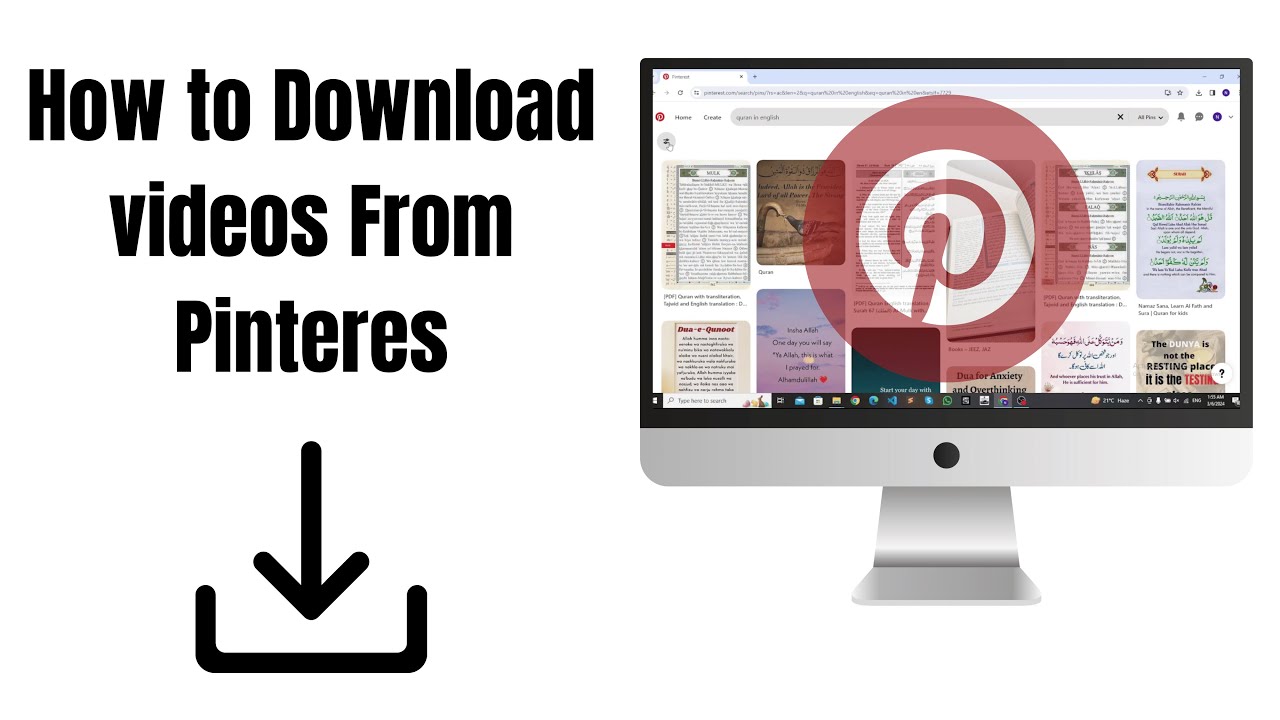 How to Download Pinterest Video - YouTube