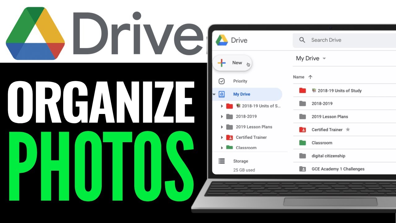 How to Organize Your Photos on Google Drive 2025 (Detailed Guide) - YouTube