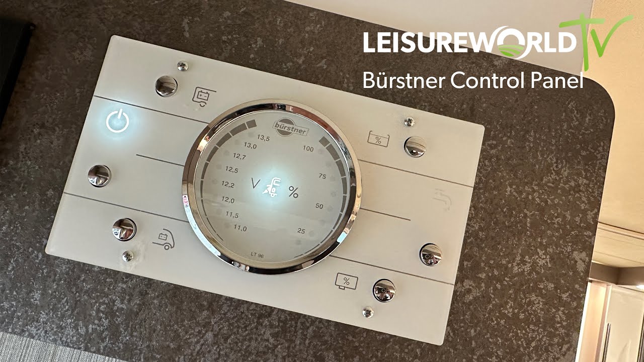 Bürstner Control Panel Quick Guide - YouTube