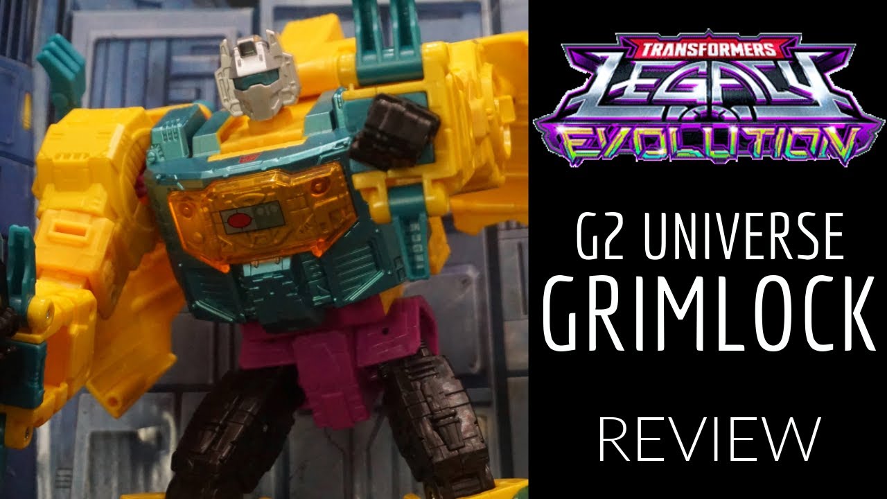 Transformers Legacy Evolution G2 Universe Grimlock Review - YouTube