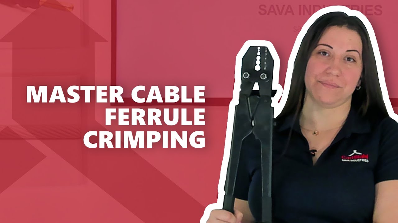 A Step-by-Step Guide to Crimping Cable Ferrules with Hand Tools - YouTube