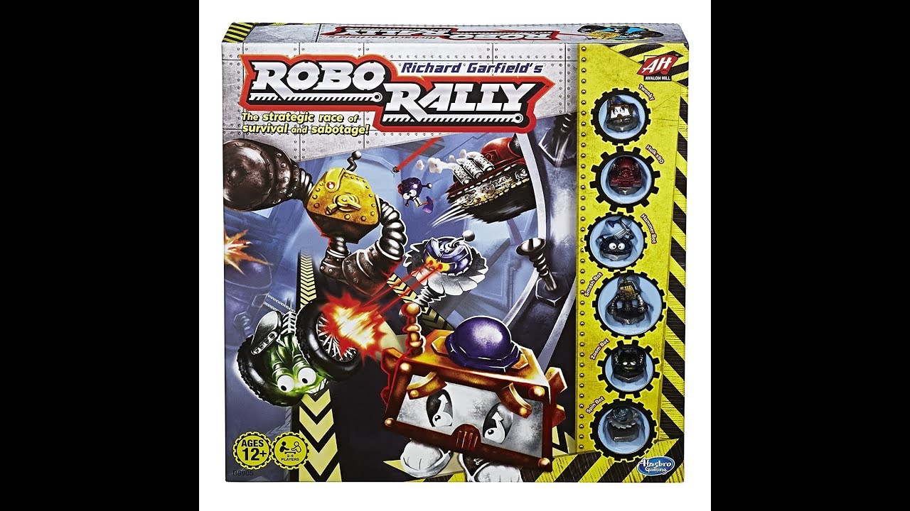 A look and playthrough of Robo Rally part 1 - YouTube