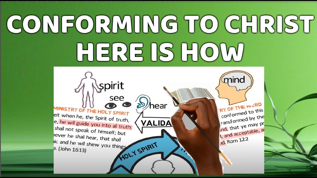 Understanding How The Born Again Is Being Conformed to Christ - YouTube