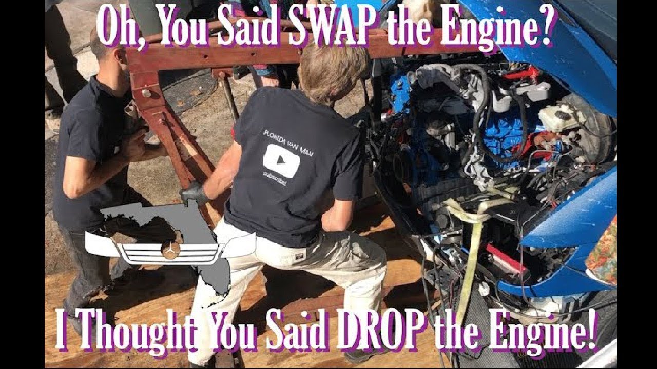 T1N Sprinter Engine Swap. Motor Falls, Stuck Injectors, Frustration ...