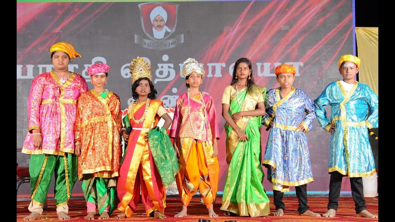 VELU NACHIYAR DRAMA bharathi vidyalaya mhss 41st annual day master ...