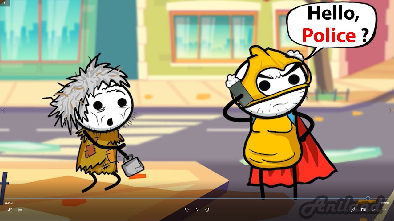 Hobo | Funny Cartoon - YouTube
