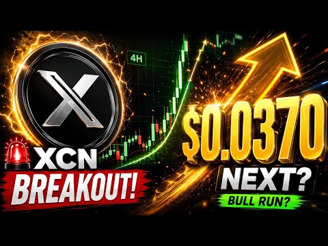 XCN BREAKOUT ALERT  $0.0370 NEXT? ONYXCOIN BULL RUN STARTING NOW!