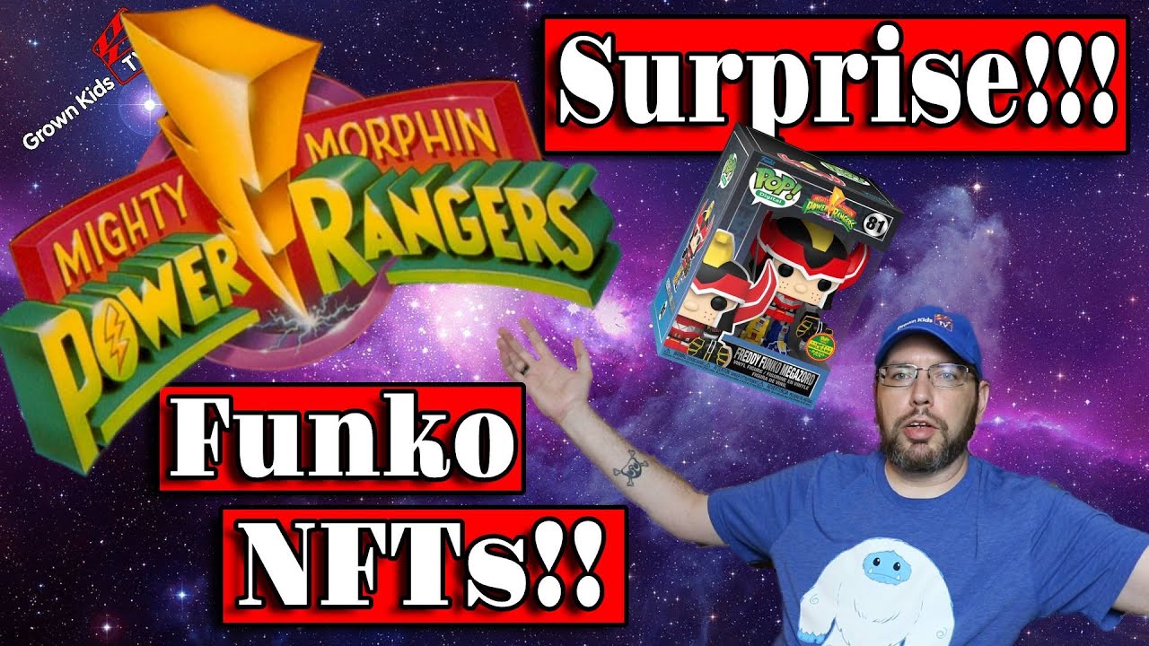 Surprise Power Ranger Funko NFT Pack Opening! 9 Packs! - YouTube