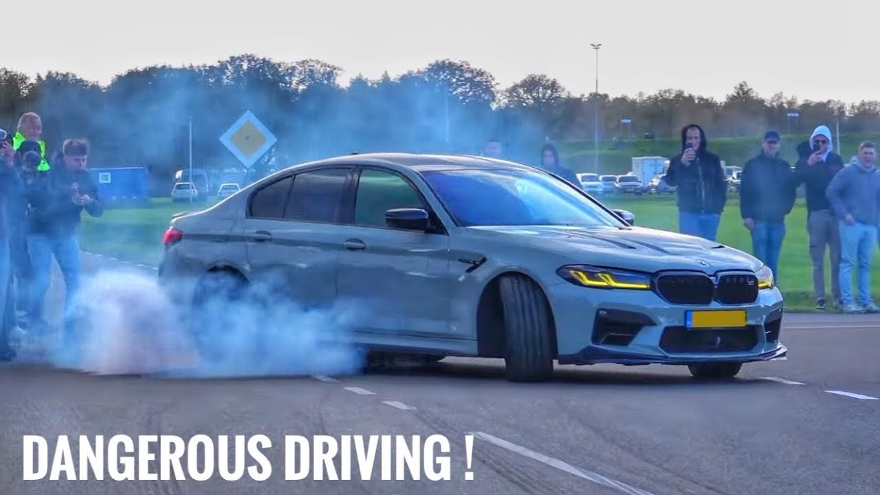 BEST OF Burnouts & Powerslides 2024! EPIC Drifts, CLOSE CALLS, LUCKY ...