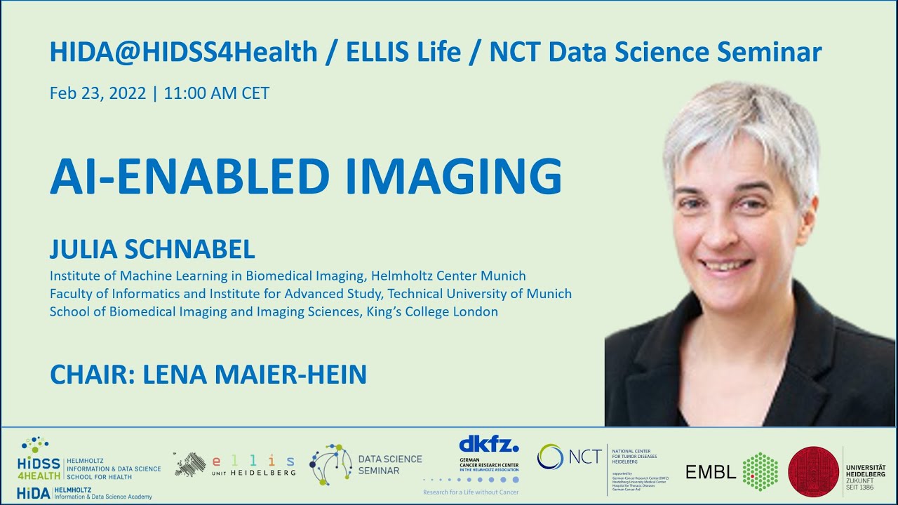 AI-enabled imaging | Julia Schnabel - YouTube