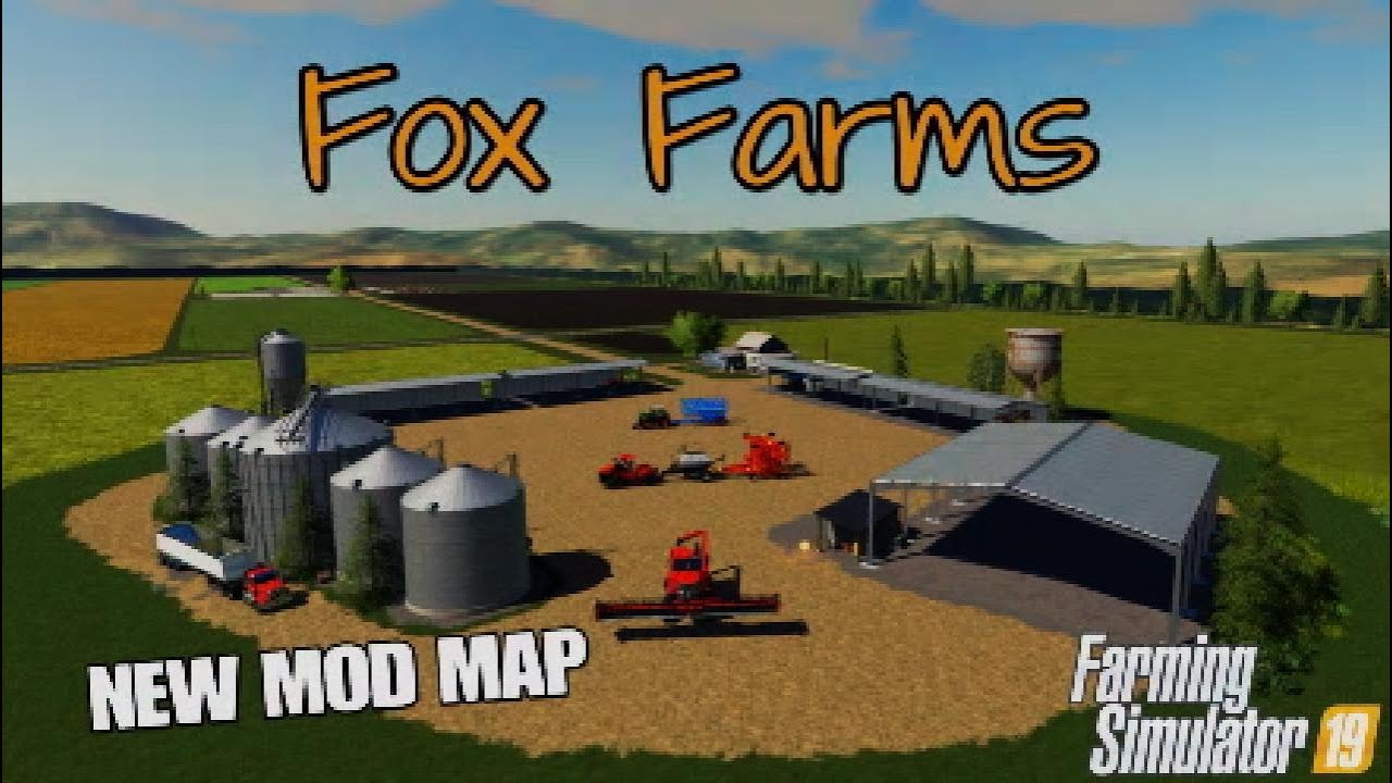 "FOX FARMS" New Mod Map Tour/Review on Farming Simulator 19 (Console ...