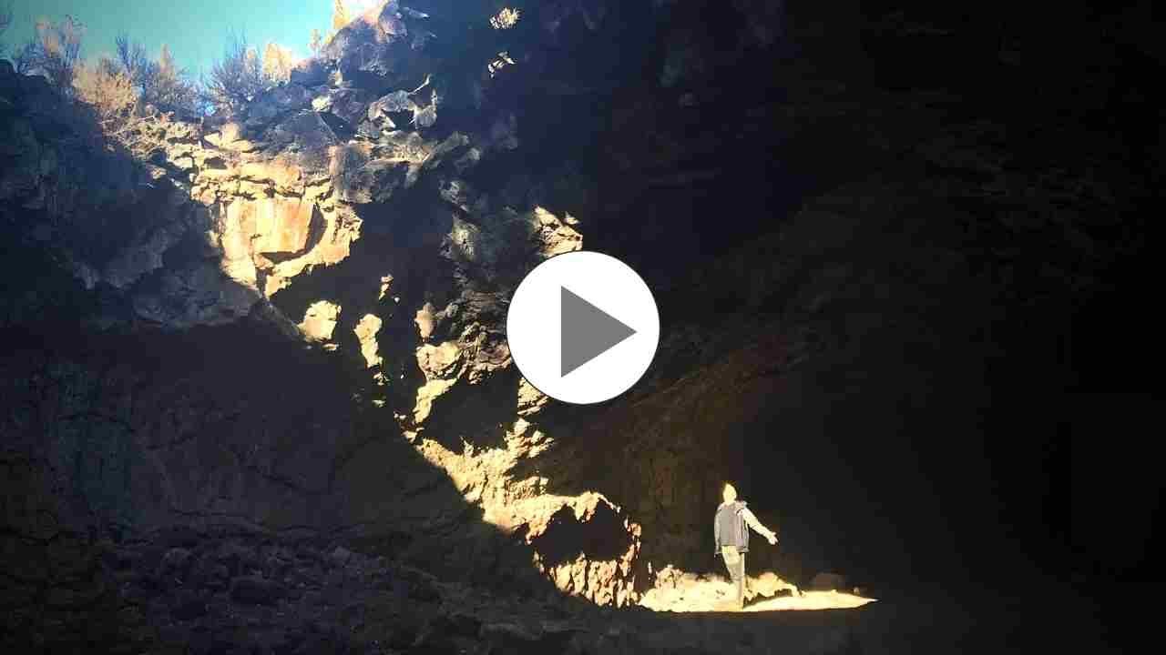Derrick Cave near La Pine, Oregon - Adventure Guru - YouTube