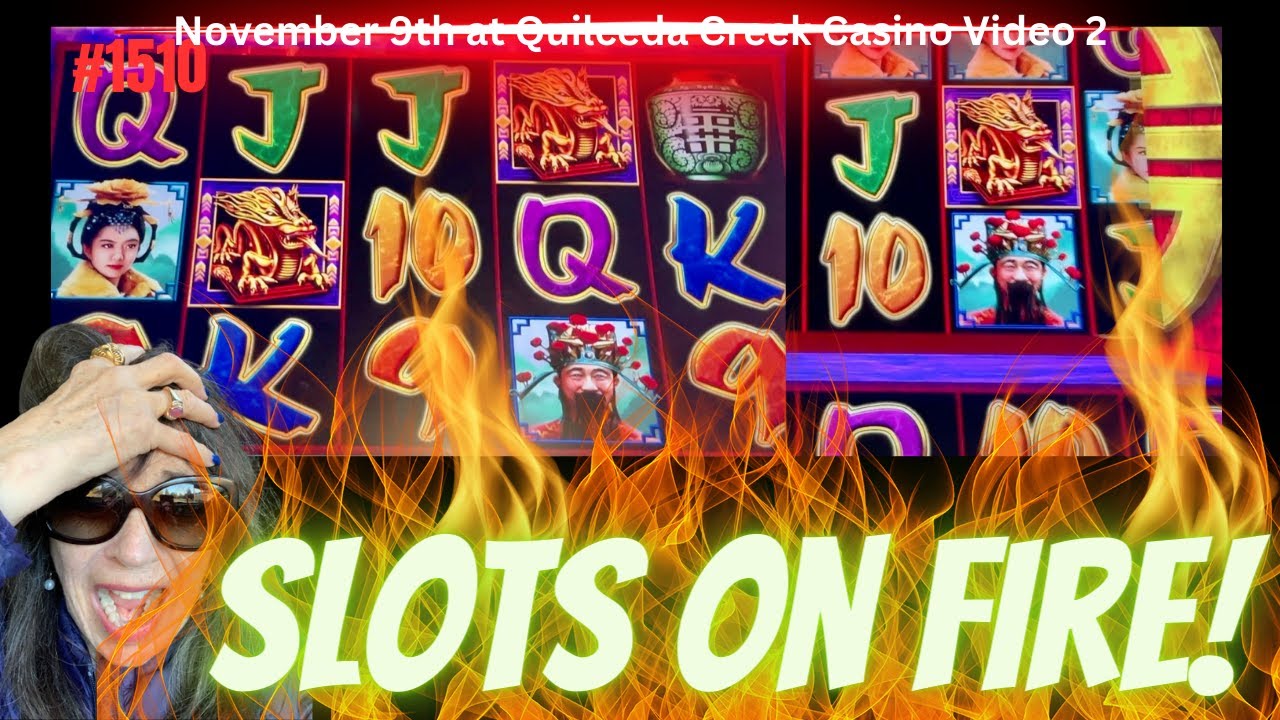 🔥🔥🔥SLOTS ON FIRE at the Q/ Vid 2 of Nov 9 at Quilceda Creek Casino # ...
