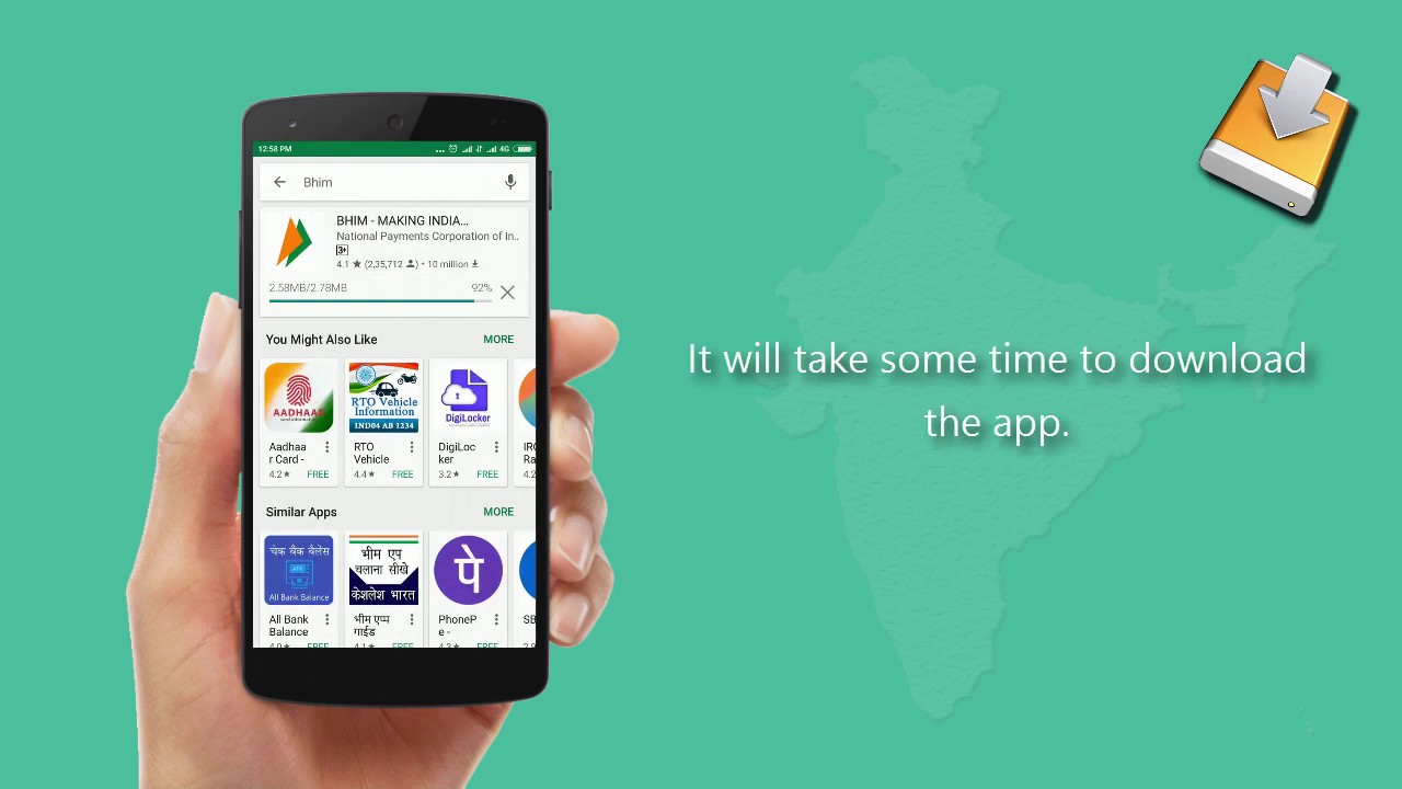 How to Install and Register BHIM App - YouTube