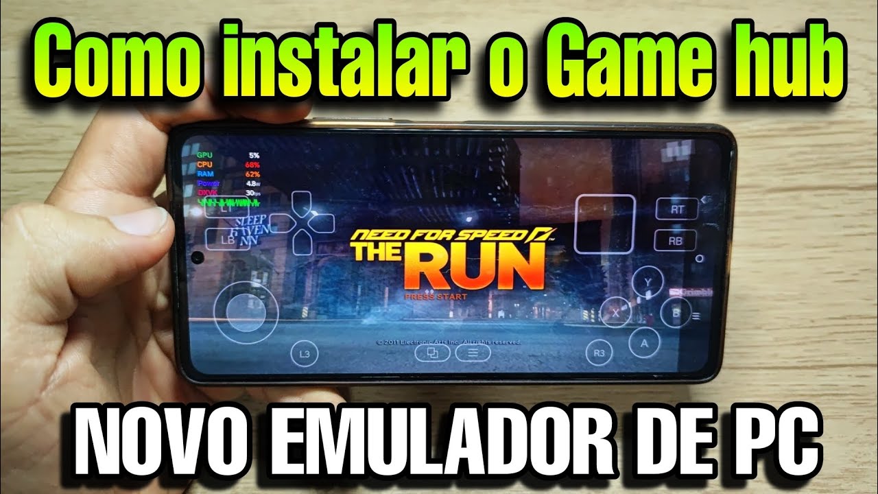 COMO INSTALAR O GAME HUB (GAME FUSION) EMULATOR DE PC PARA ANDROID ...