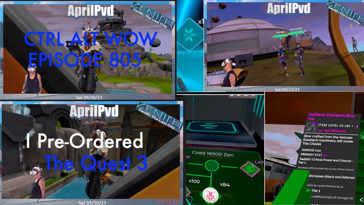 Ctrl Alt WoW Episode 805 - I Pre-Ordered Quest 3 - YouTube