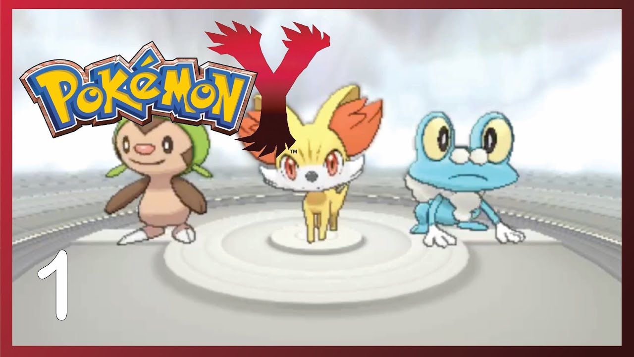 Pokemon Y - Part 1: Vaniville Town | Choosing Our Starter! - YouTube