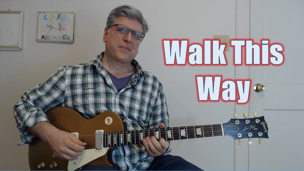 Walk This Way - Intro, Riffs, 1st Solo (Guitar Lesson with TAB) - YouTube