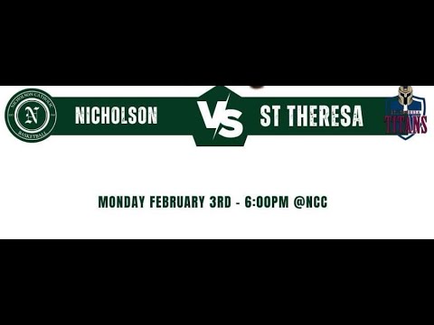 February 3, 2025 NCC vs St Theresa - YouTube