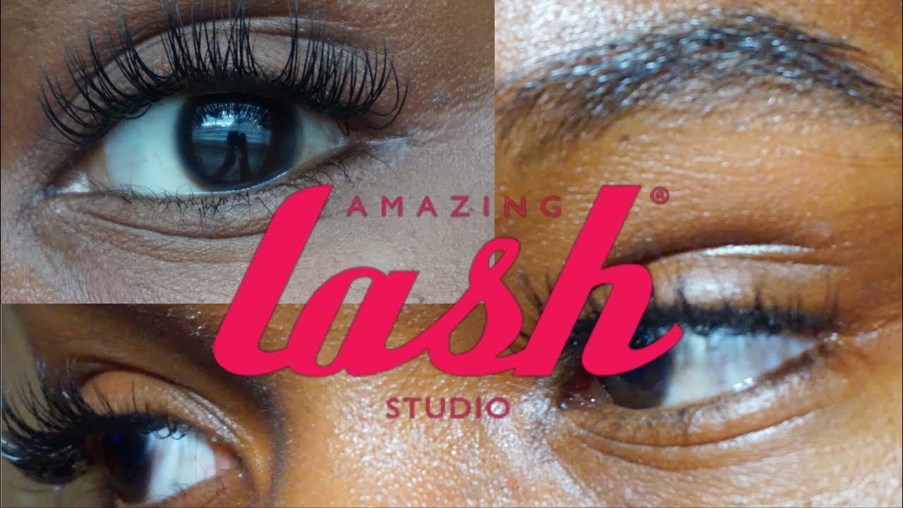 OMG! FIRST TIME GETTING EYELASH EXTENSIONS | Amazing Lash Studio - YouTube