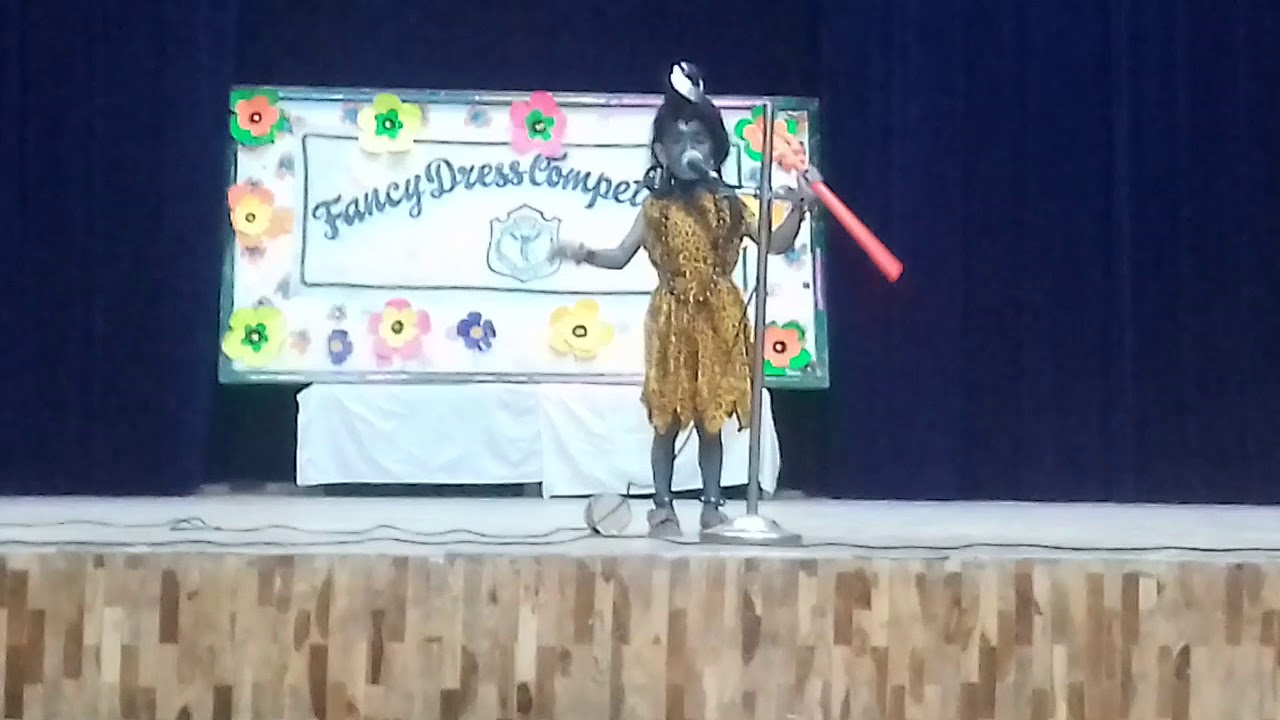 Got first position in fancy dress competition class nursery at DPS ...