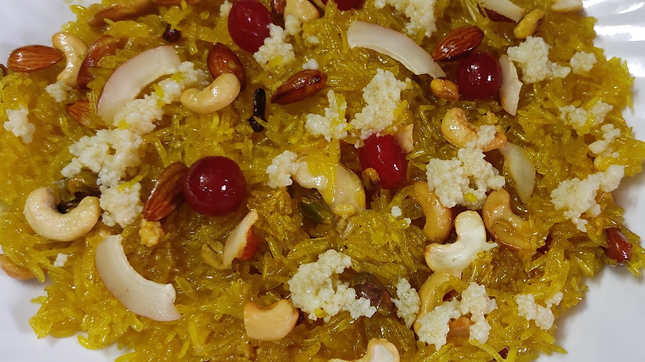 Meetha Zarda#Sweet khoya dry fruits Special Rice#Meethe Chawal recipe ...