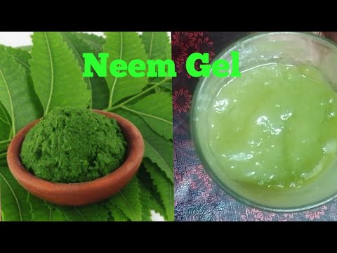 Neem ke fayde, Neem Gel For Acne, homemadeNeem cream neem rosewater ...
