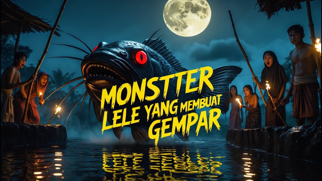 PETANI PANIK! Monster Lele Raksasa Muncul dari Kolam | Kisah Nyata ...