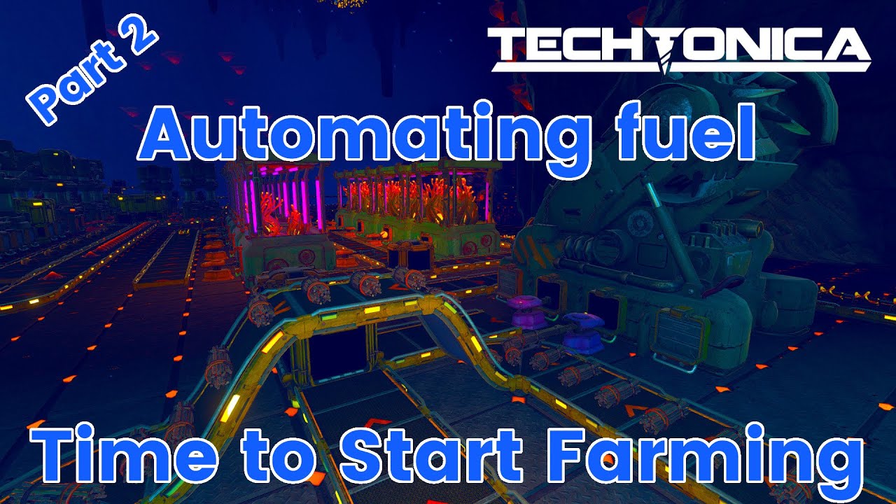 Automating Fuel pt2 - Techtonica Playthrough Episode 6 - YouTube