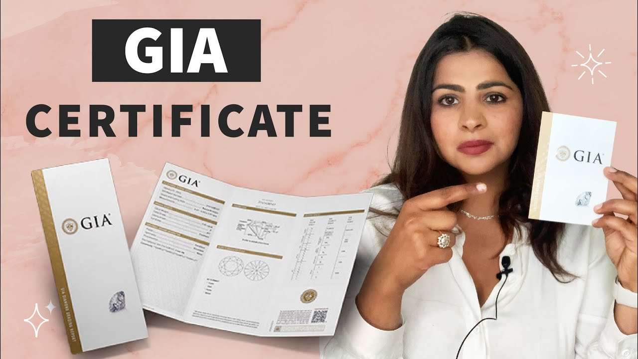 How to read a GIA diamond certificate? - YouTube