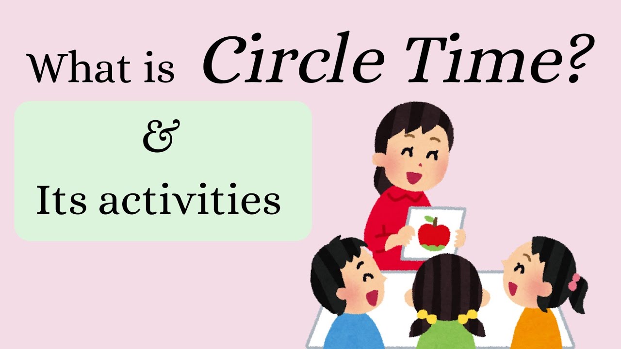 What is Circle time? || Circle time activities || kindergarten ...