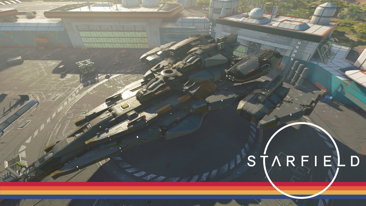 Starfield Ship Design - Neo Frontier - YouTube