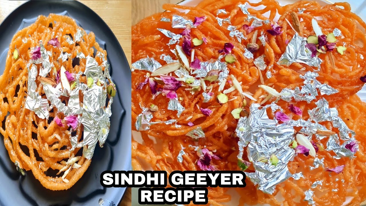 Sindhi Gheeyar Recipe |Holi special gheyar| how to make gheeyar|सिंधी ...