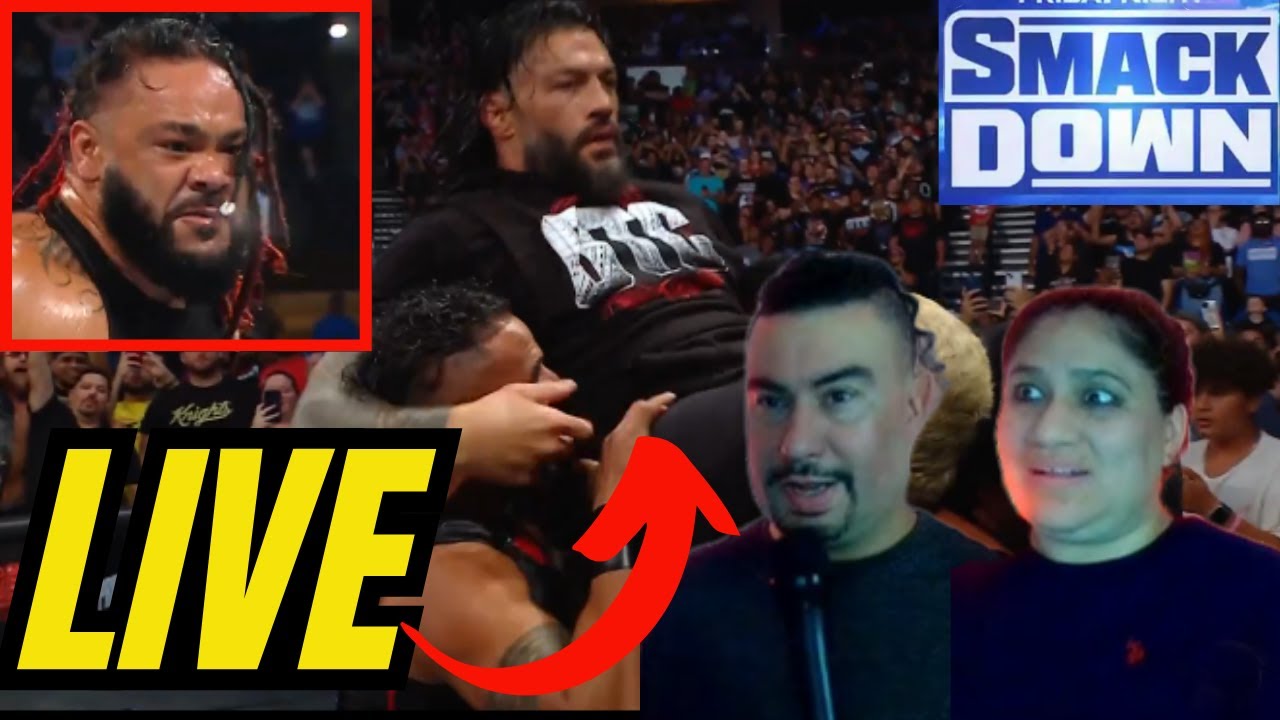 🔴WWE SMACKDOWN LIVE REACTION I JACOB FATU IS ONLY SOLO'S ENFORCER ...