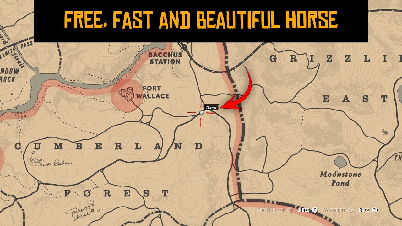 Get this FREE Black Race Horse | RDR2 - YouTube