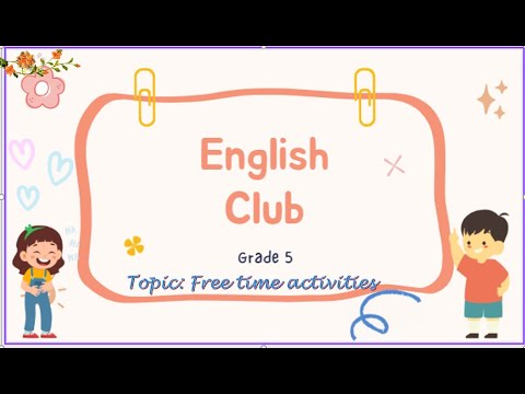 ENGLISH CLUB PART ONE - YouTube