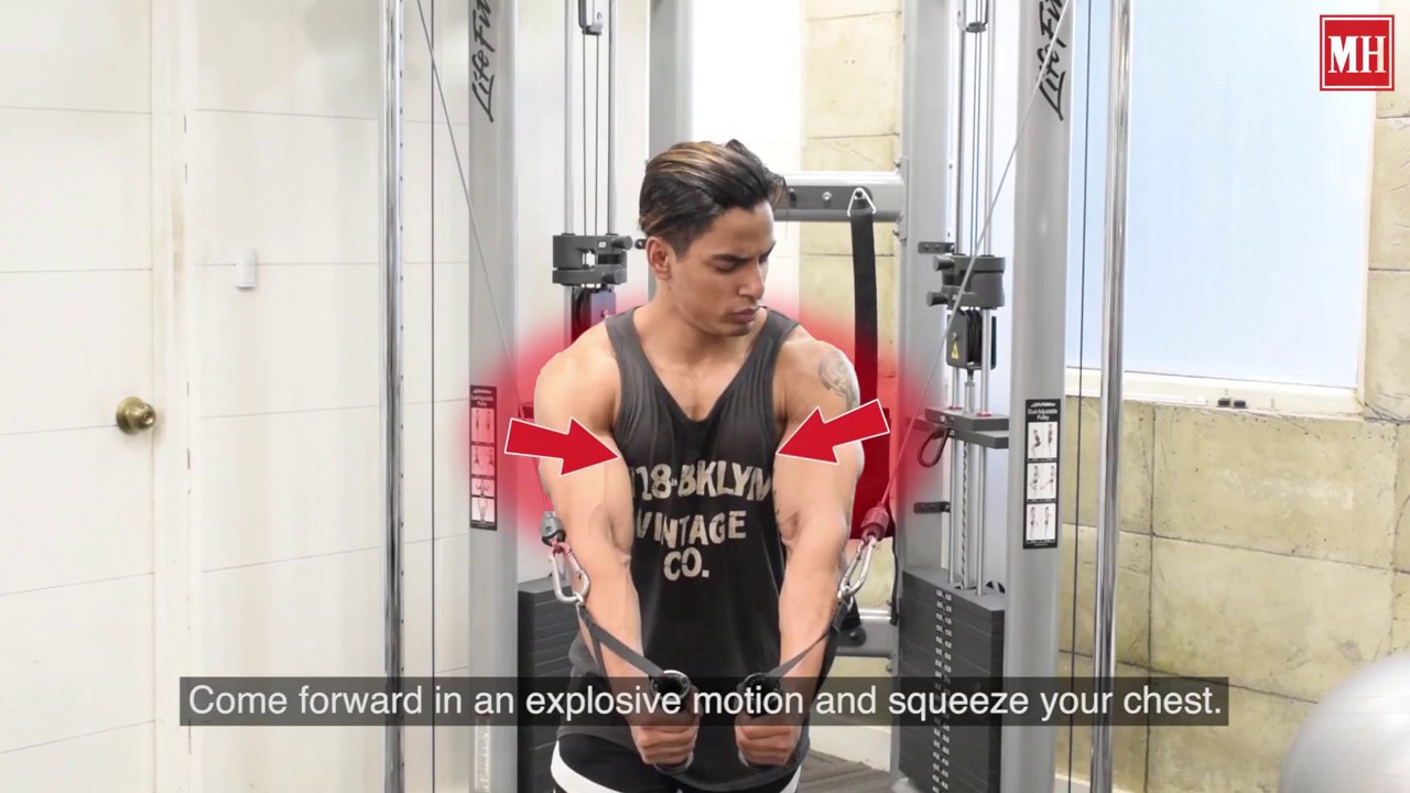 The Right Way To Do Cable Crossover For Chest - YouTube