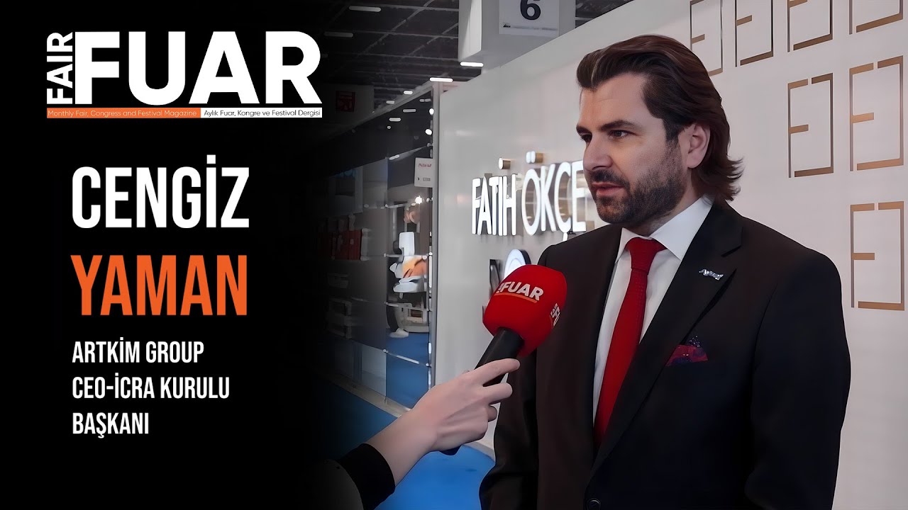 Fuar Dergisi TV-AYSAF 2023-ARTKİM Group CEO İcra Kurulu Başkanı Cengiz Yaman - YouTube