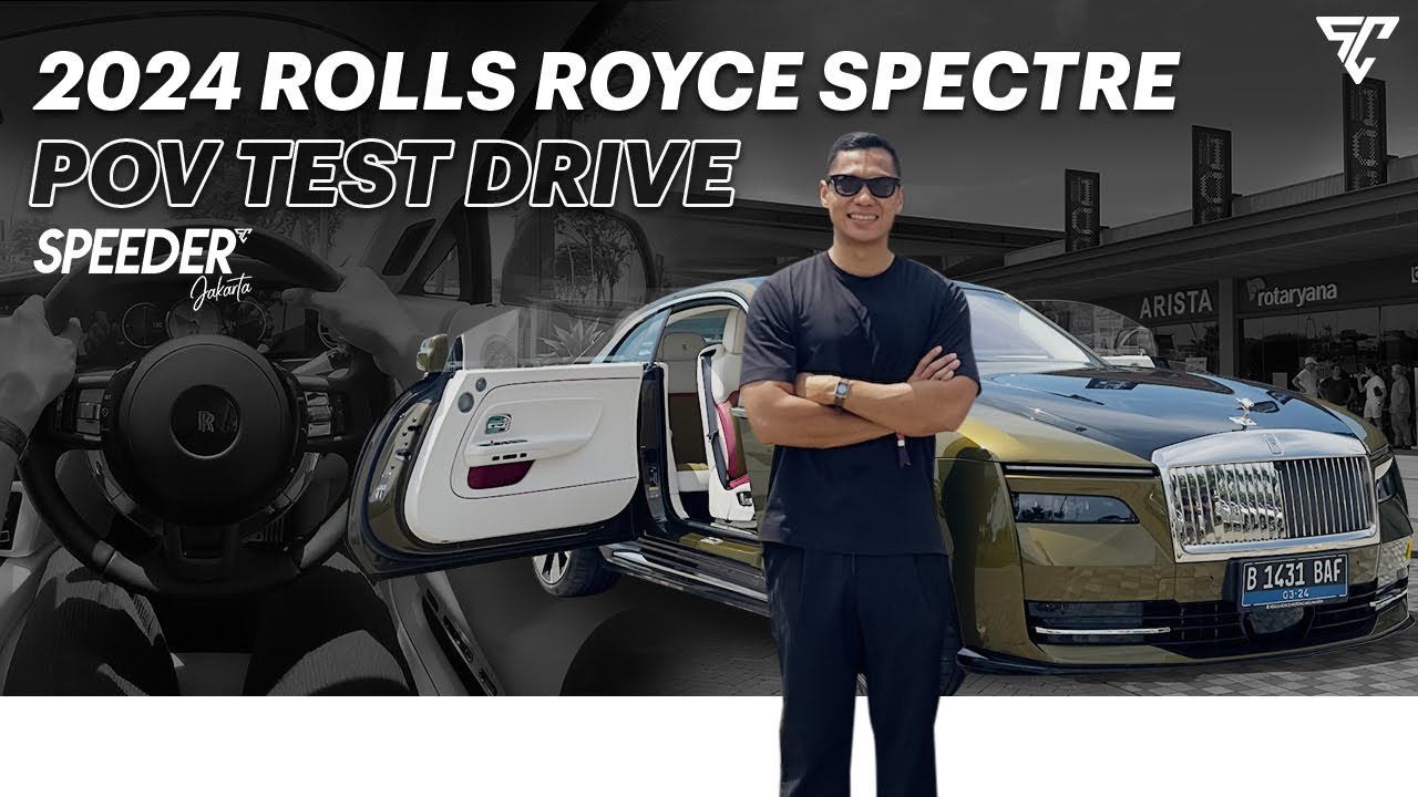 Rolls Royce Spectre POV Test Drive | #SpeederJakarta - Indonesia - YouTube