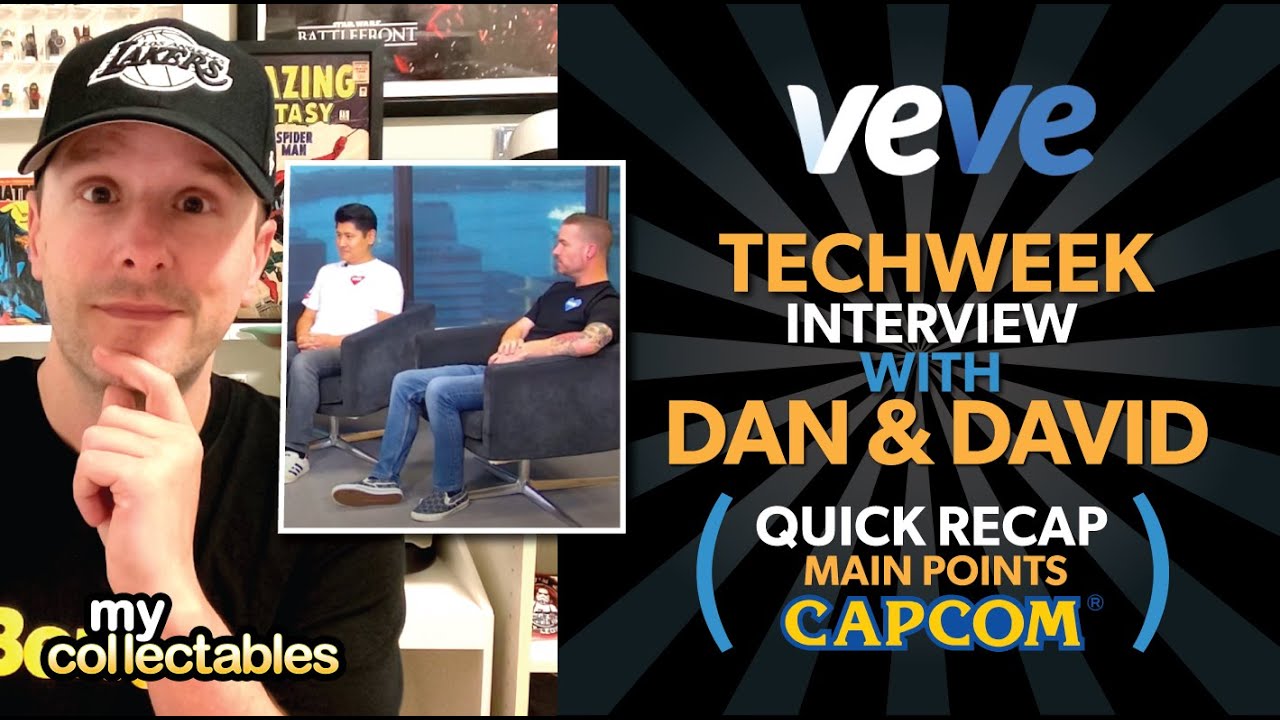 Veve TECHWEEK Interview QUICK RECAP with David Yu and Dan! Capcom ...