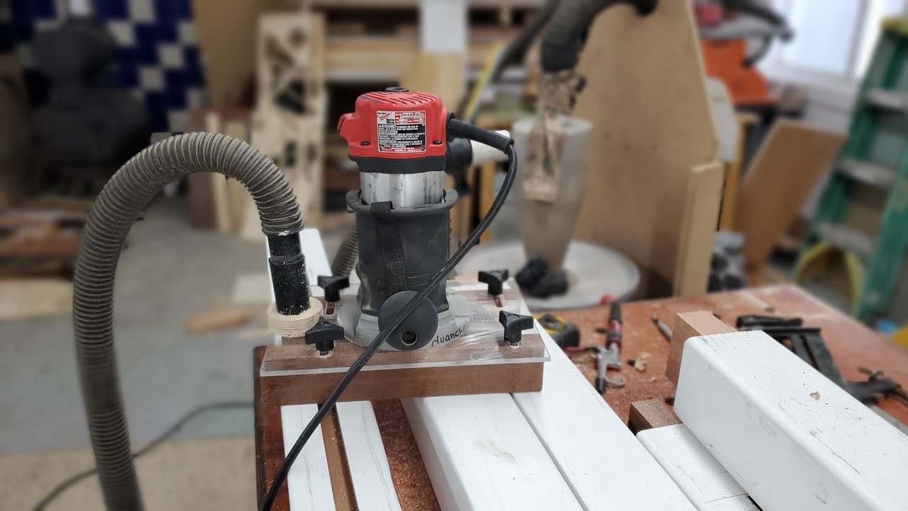 Diy Router Groove base - YouTube