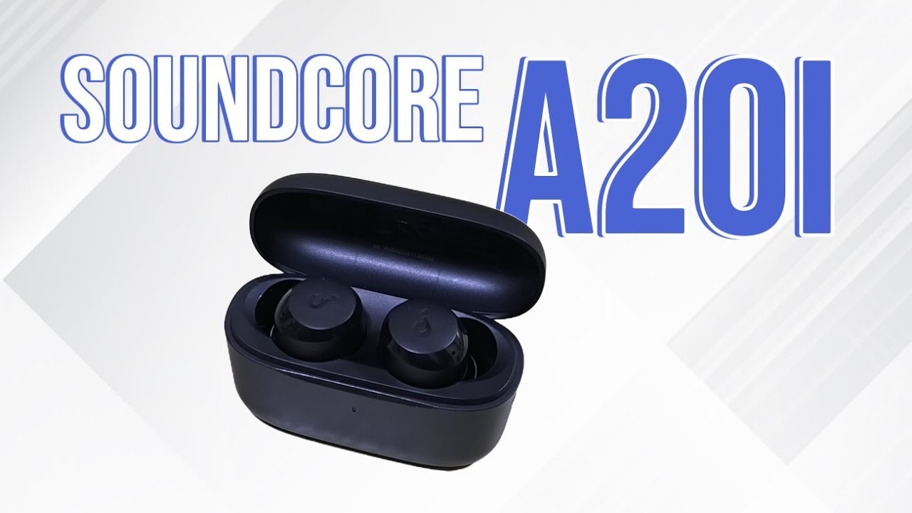 Soundcore A20i small Bluetooth earbuds - YouTube