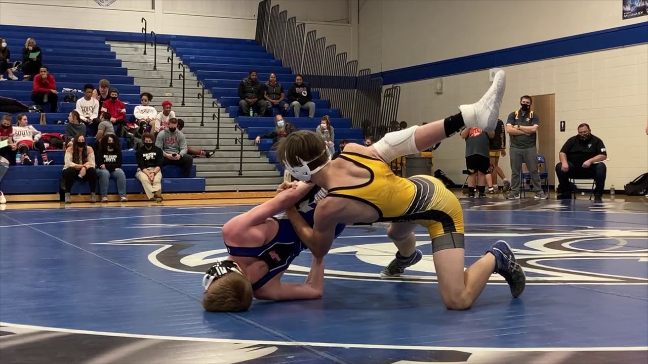 Dragons sweep Harrisonville Triangular - YouTube