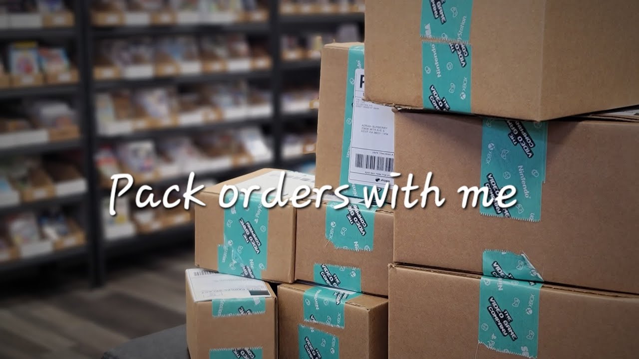 Pack John's order with me! - YouTube