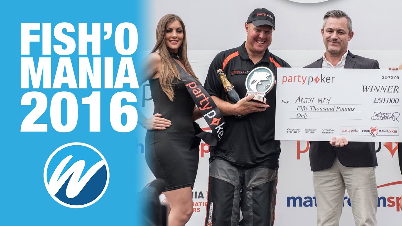 How Andy May Won £50,000! | FishOMania 2016 | Behind The Scenes - YouTube