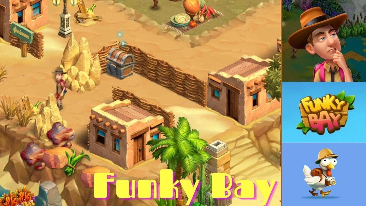 Funky Bay - Farm & Adventure game - Walkthrough - Dessert castle ...